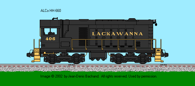 Alco HH660 roster